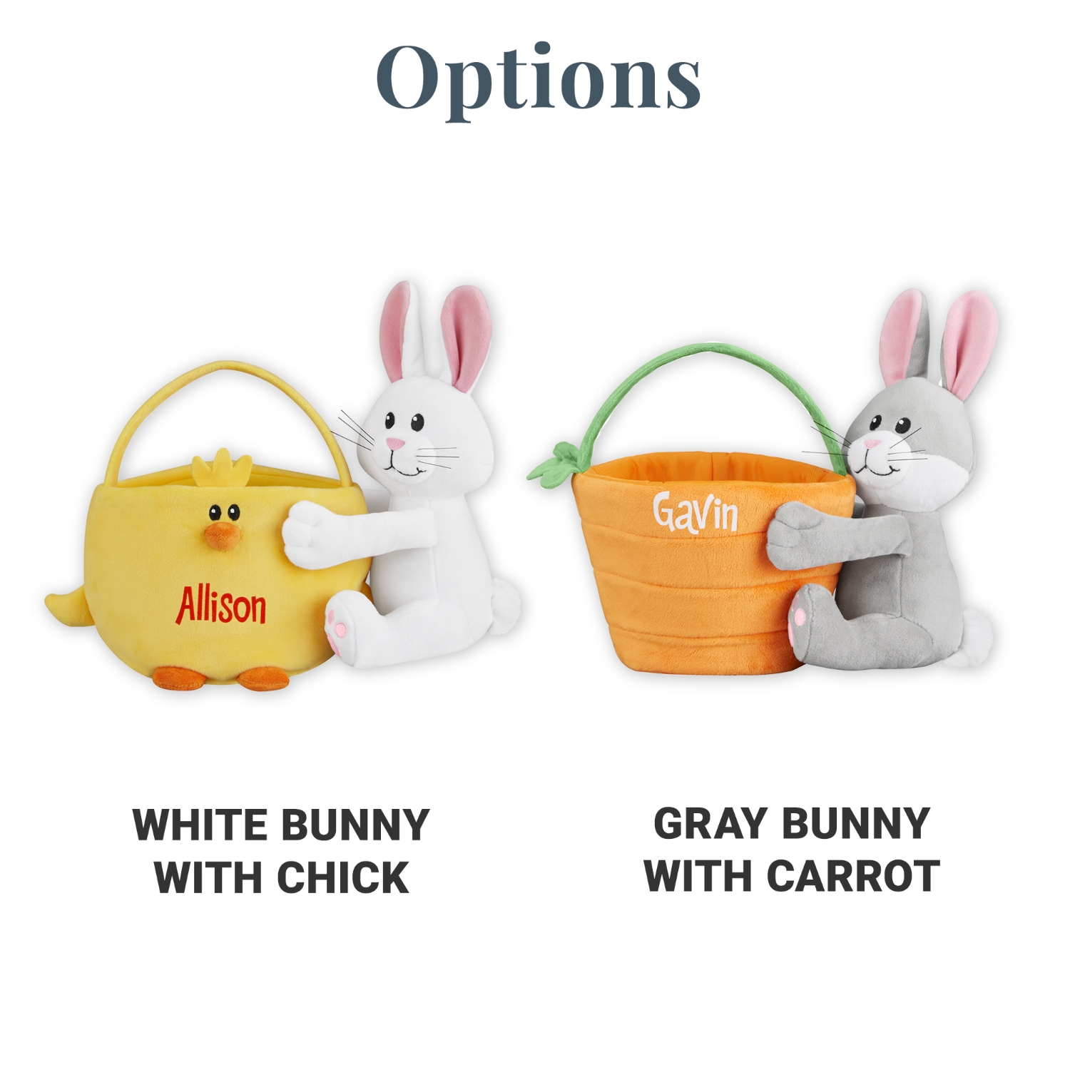 Hop Along Bunny Easter Basket | Personal Creations