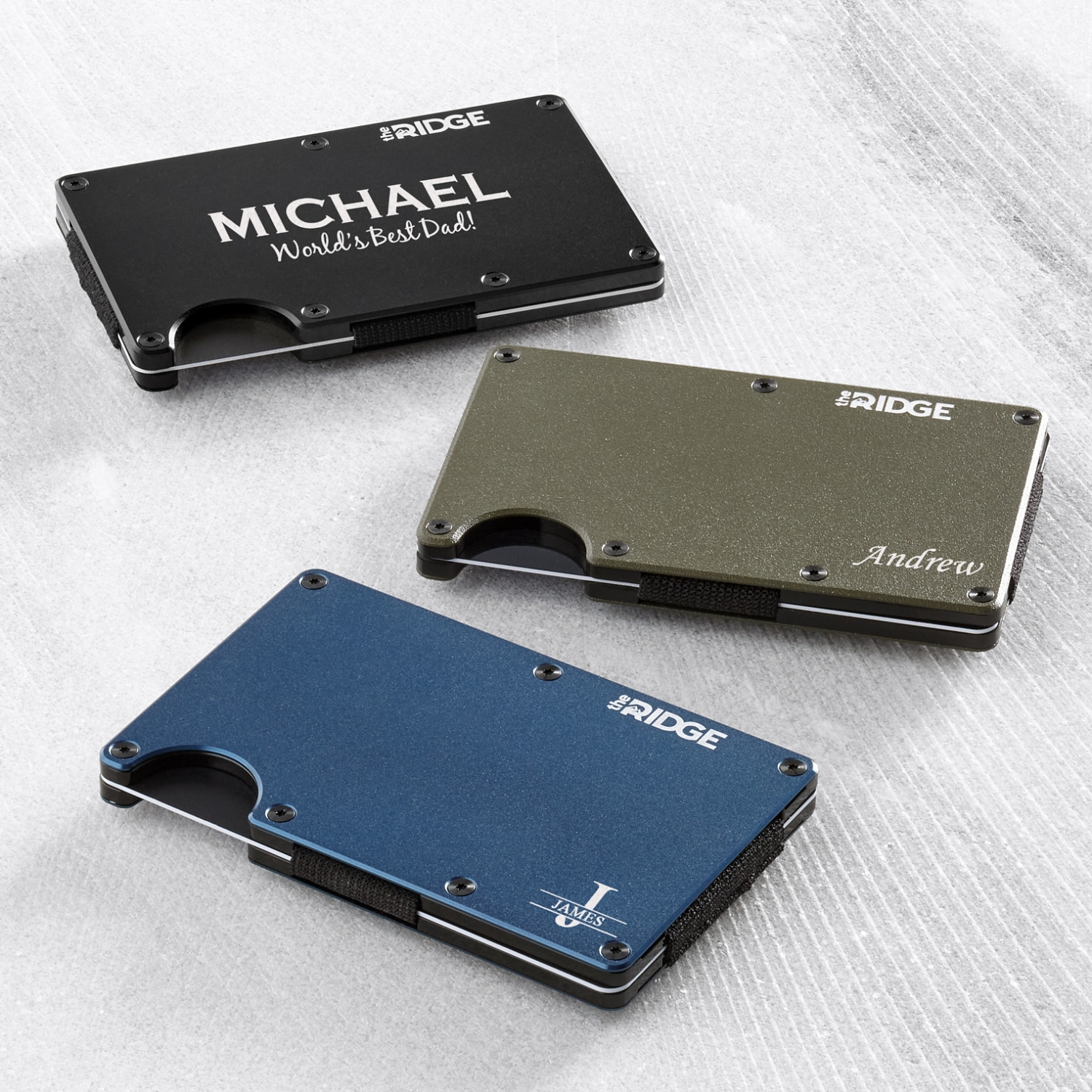 The Ridge® Aluminum Wallet | Personal Creations