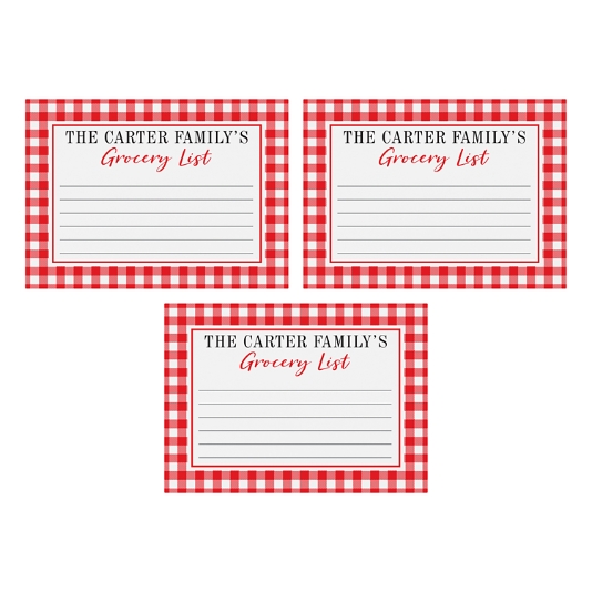 Grocery List Post-It® Note - 3x4 | Personal Creations