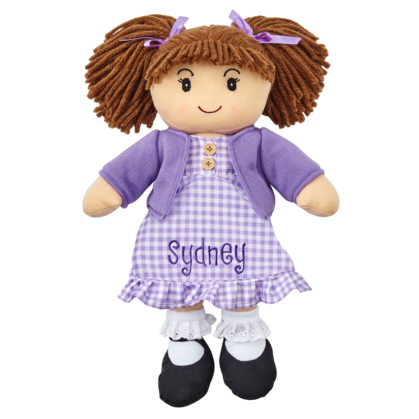 Cuddle Time Rag Doll-Light Brown Hair at Gifts.com