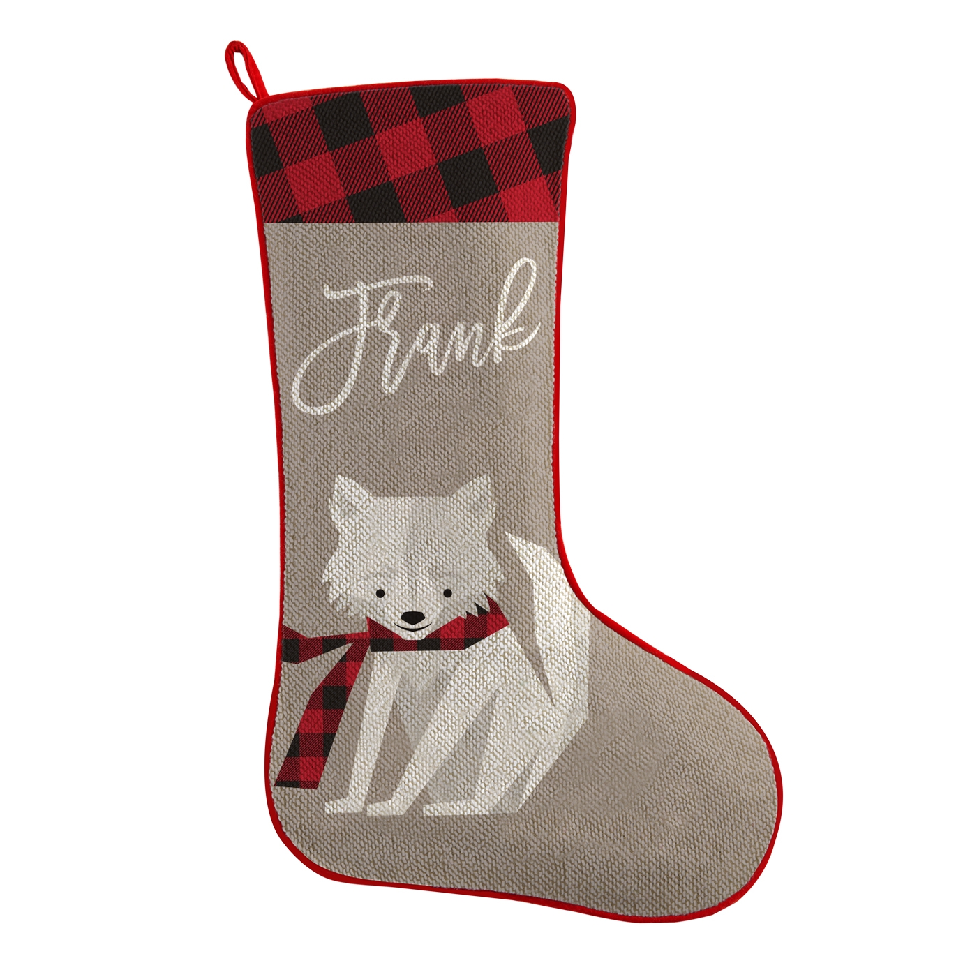 Arctic Animals Stocking - Fox at Gifts.com
