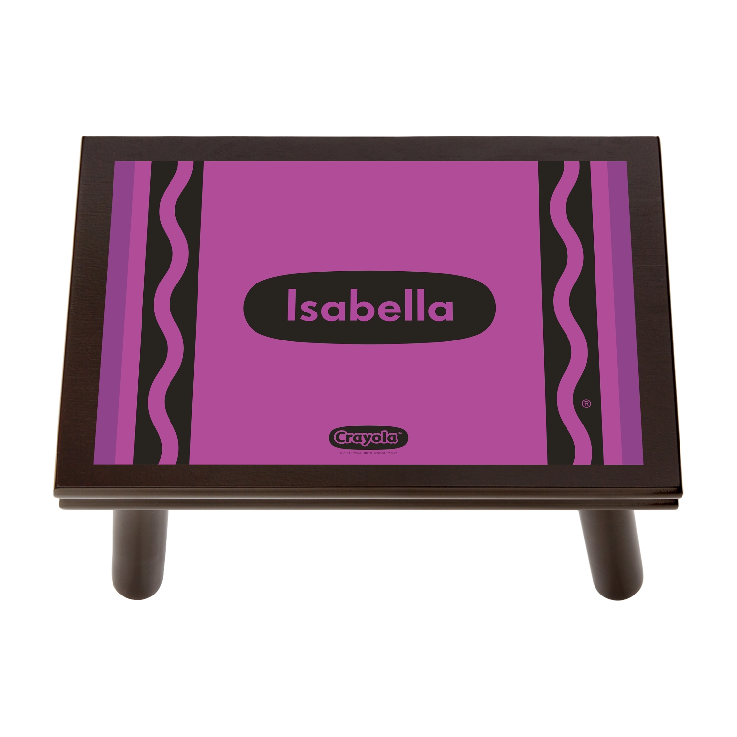 Crayola™ Crayon Step Stools-Purple-Espresso at Gifts.com