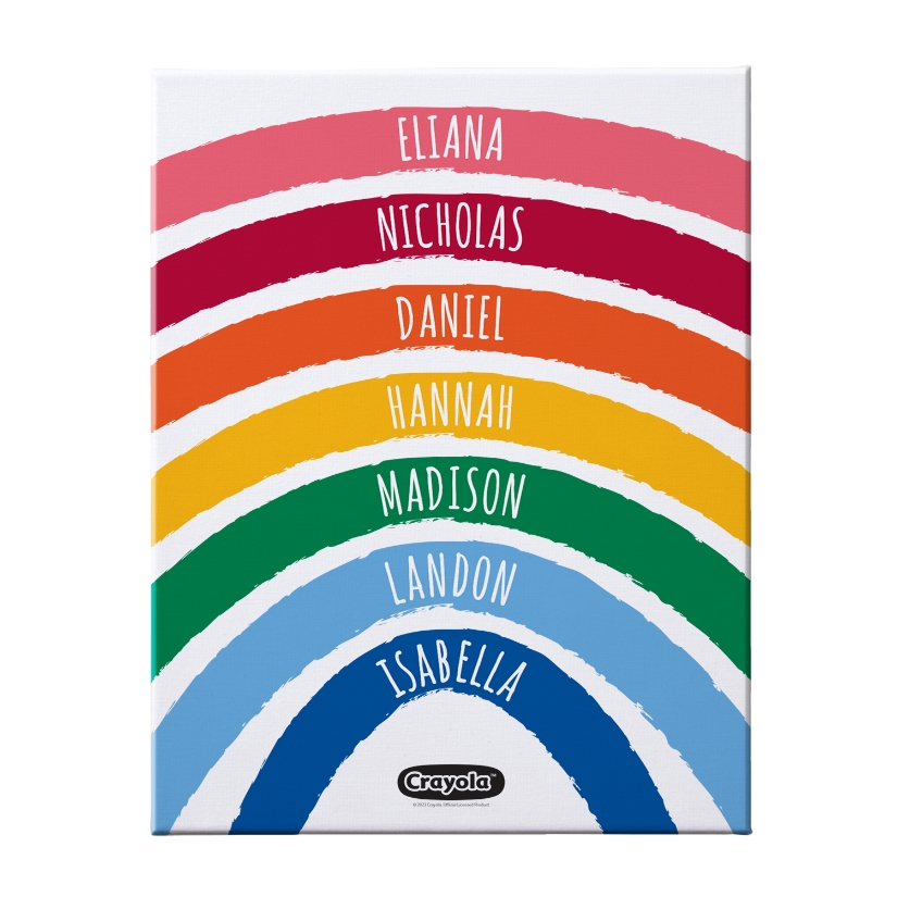 Crayola™ Rainbow Wall Art-11x14 at Gifts.com