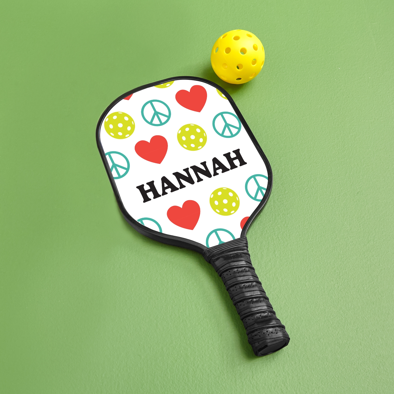Peace Sign Pickleball Paddle at Gifts.com
