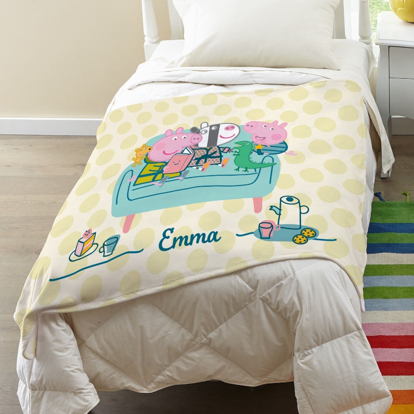 Peppa Pig and Friends Blanket | Personal Creations