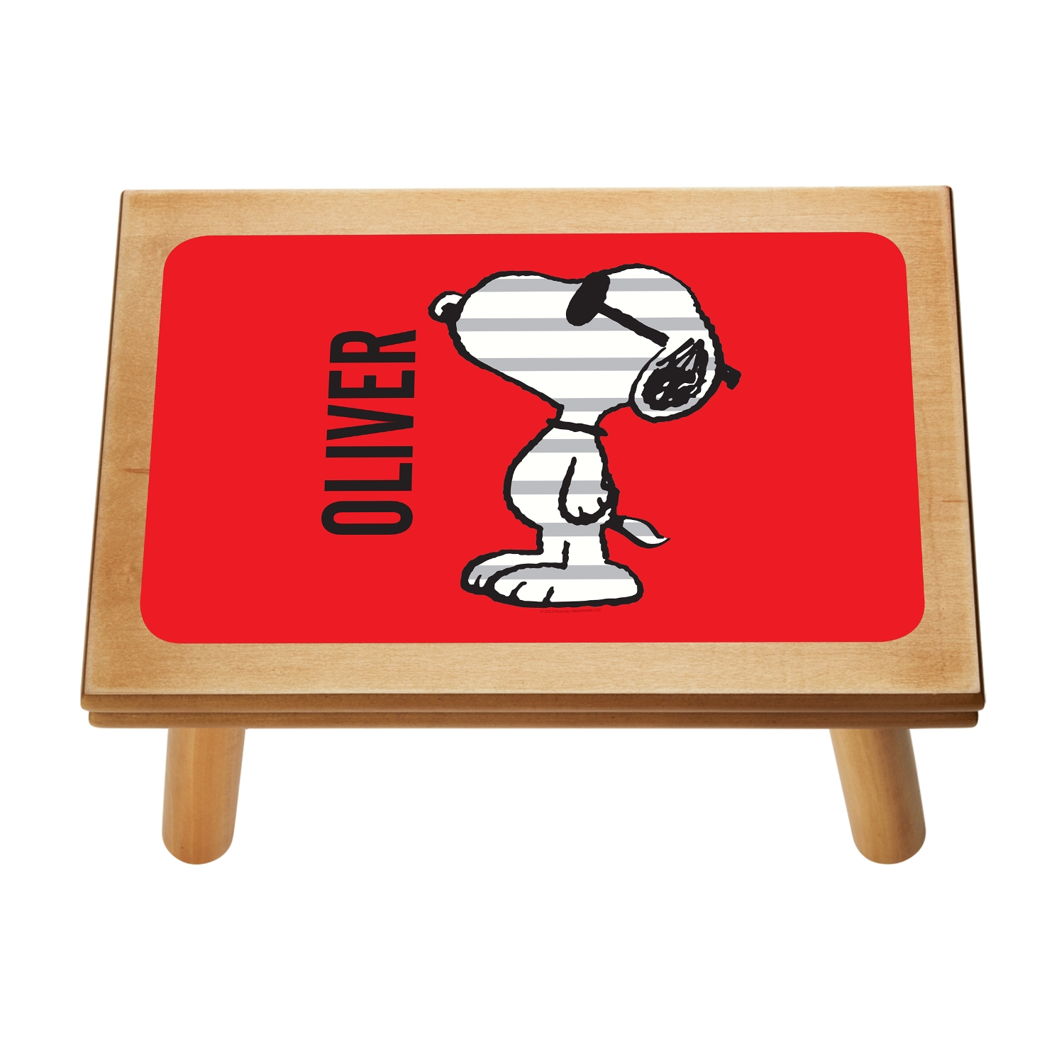 PEANUTS® Step Stool-Snoopy™ Sunglasses-Red-Natural at Gifts.com
