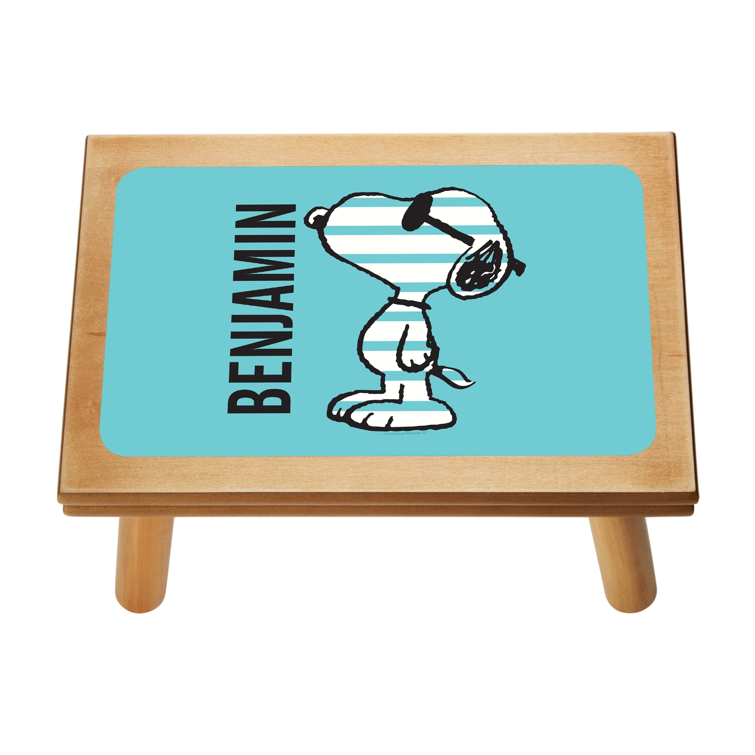 PEANUTS® Step Stool-Snoopy™ Sunglasses-Teal-Natural at Gifts.com