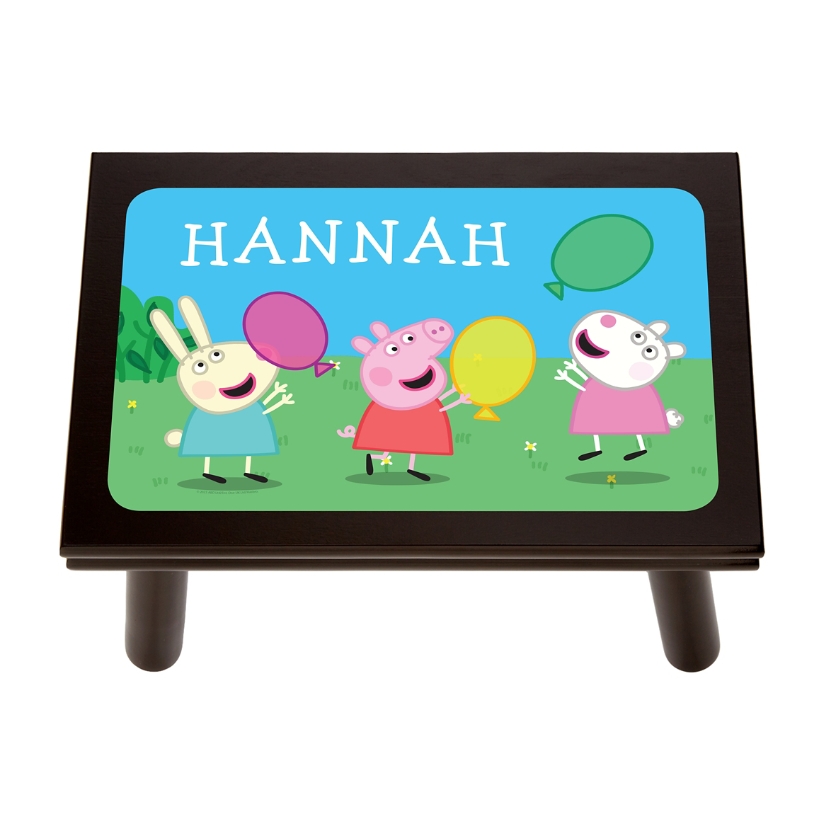 Peppa Pig Balloon Fun Step Stool-Espresso at Gifts.com