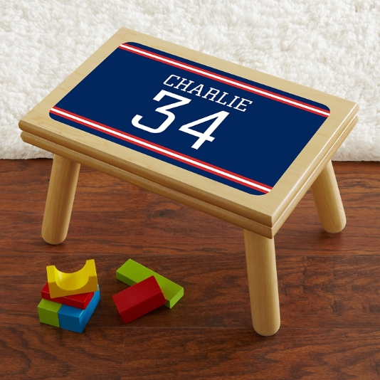 Varsity Name Step Stool | Personal Creations