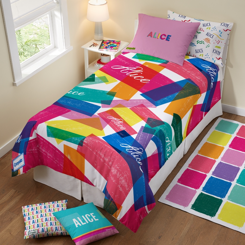 Crayola™ Overlap Shapes Duvet Cover at Gifts.com