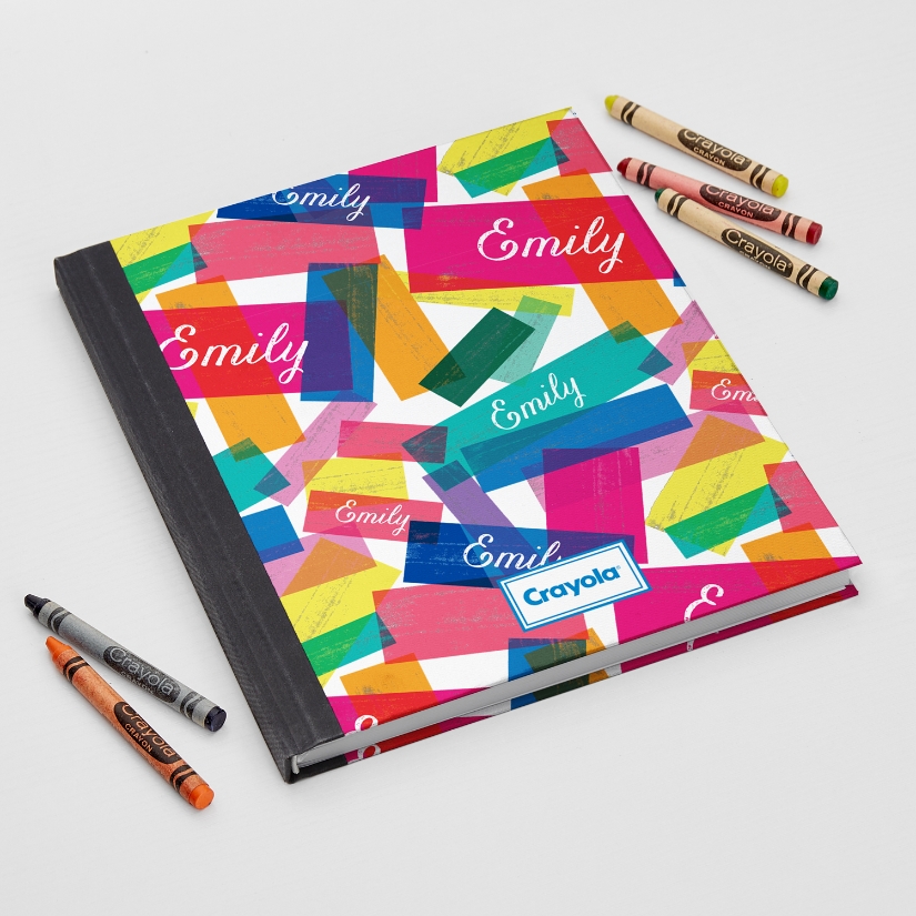 Crayola™ Overlap Shapes Notebook at Gifts.com