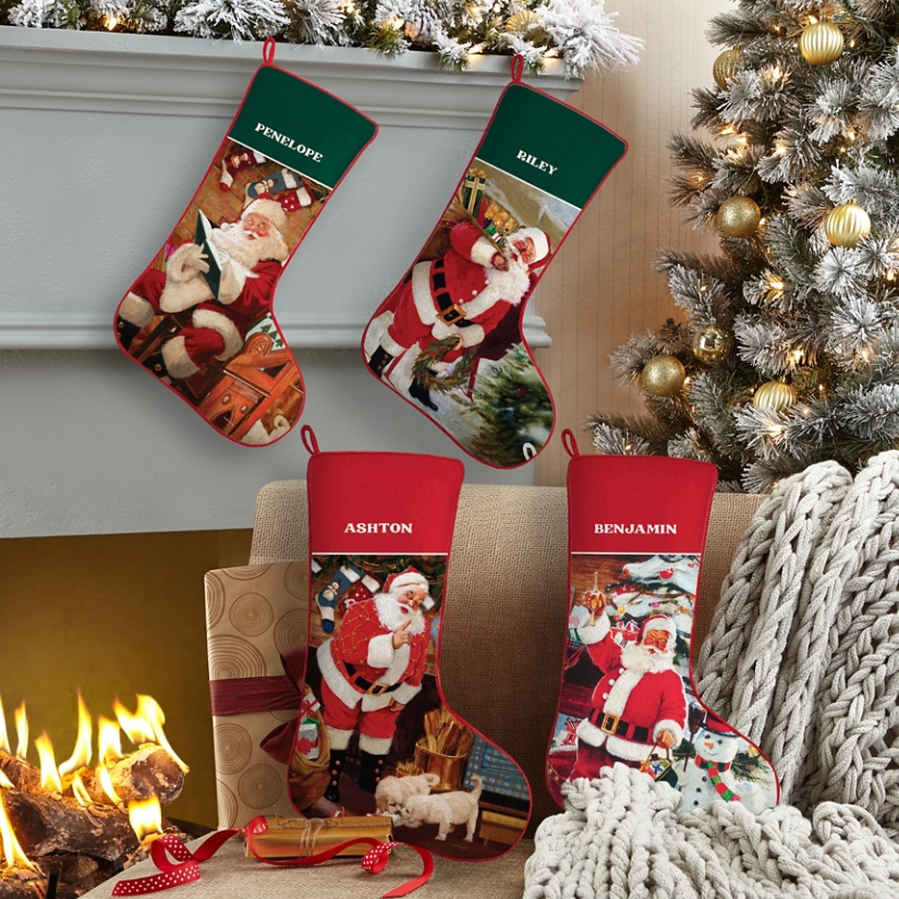 Santa Stockings | Personal Creations
