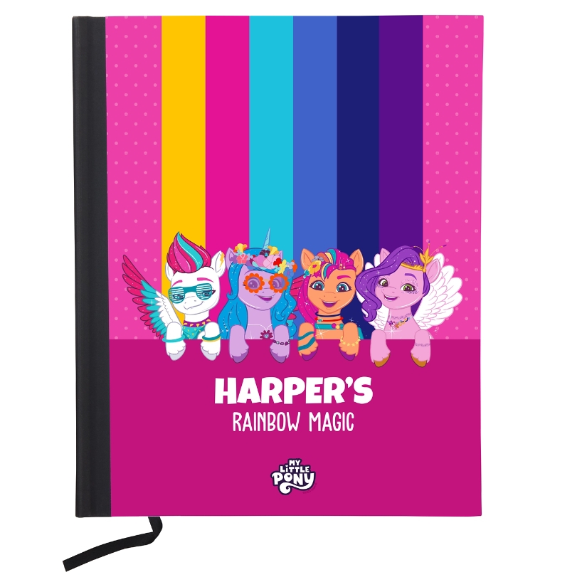 My Little Pony Notebook-Rainbow at Gifts.com