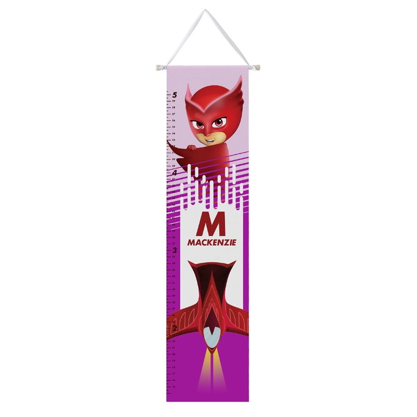 PJ Masks Character Growth Chart-Owlette/Red at Gifts.com
