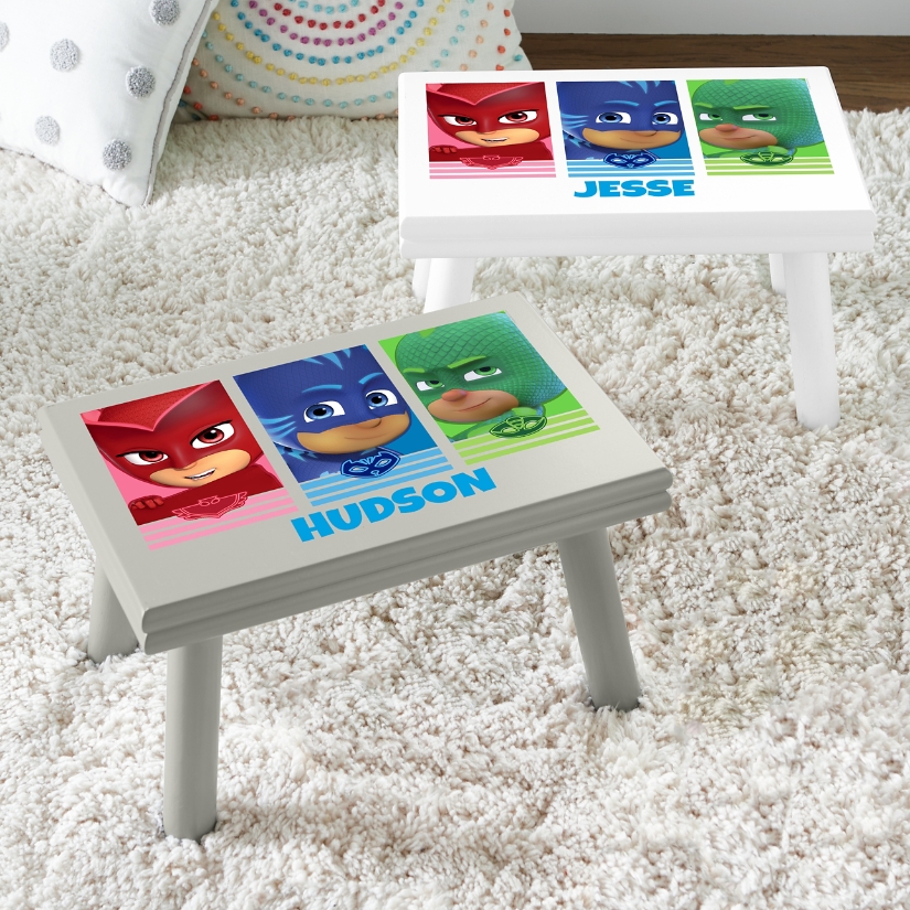 PJ Masks Character Panel Step Stools at Gifts.com