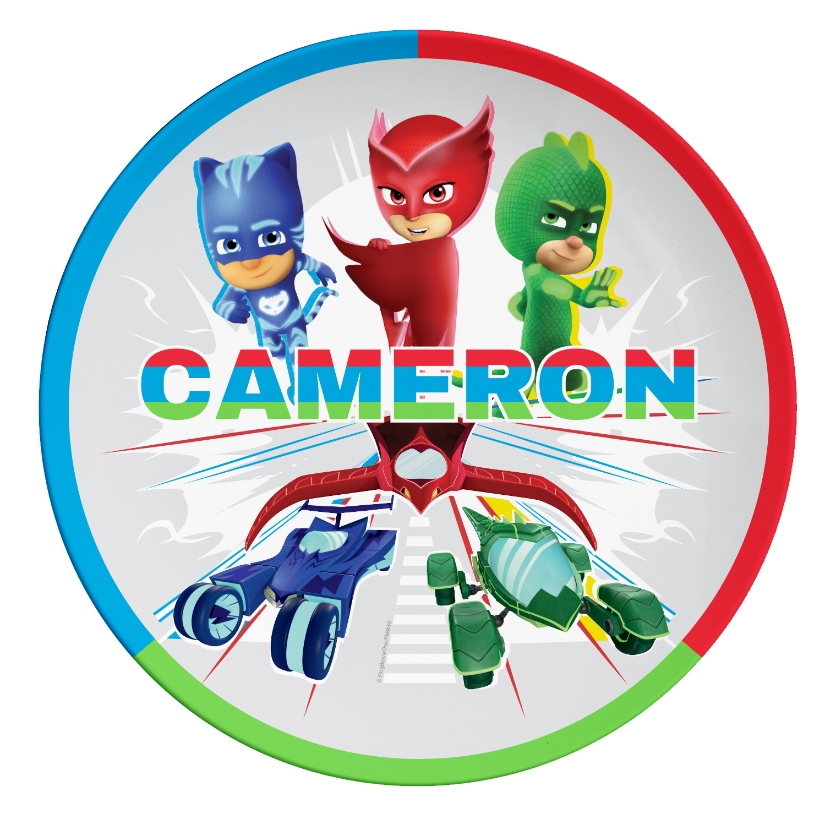 PJ Masks Heroes Plate at Gifts.com