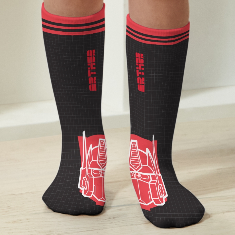 Transformers Cyber Socks | Personal Creations