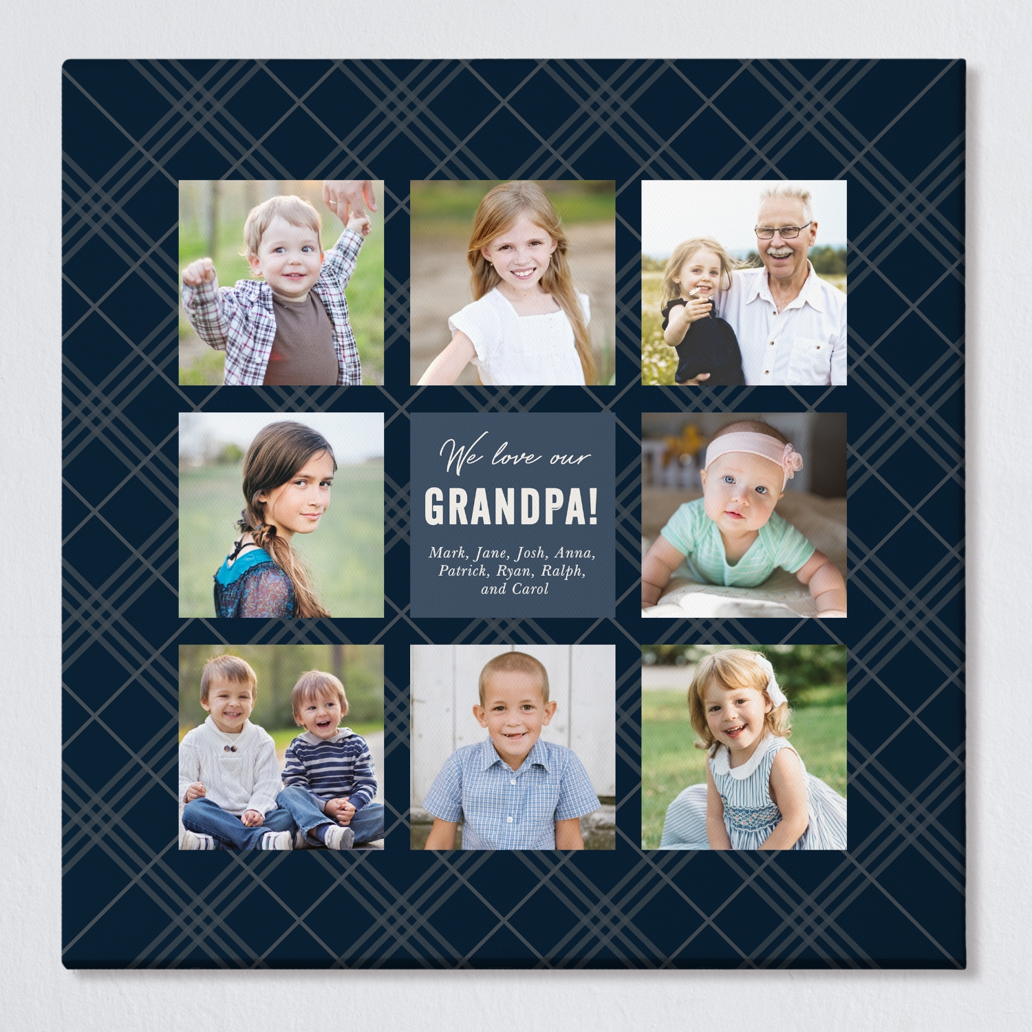 My Favorite Faces Photo Canvas at Gifts.com