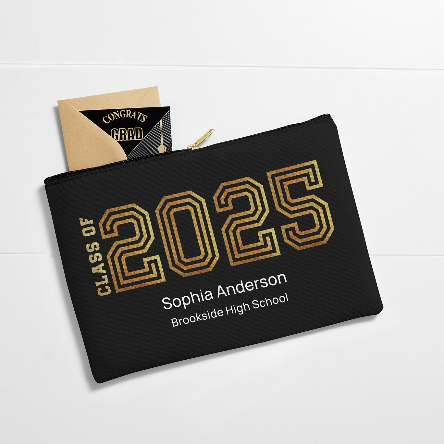 Illuminated Year Graduation Zipper Pouch at Gifts.com