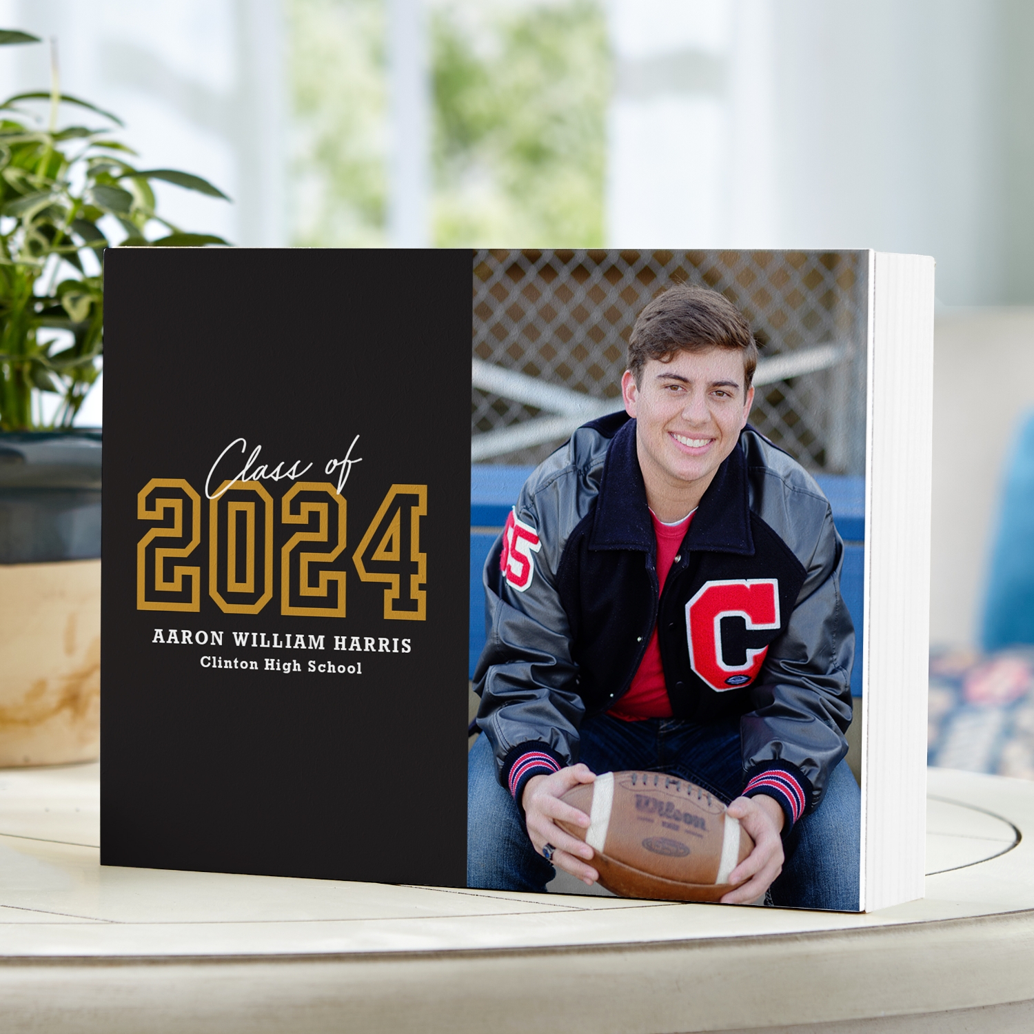 Loud and Proud Graduation Year Photo Wood Block at Gifts.com