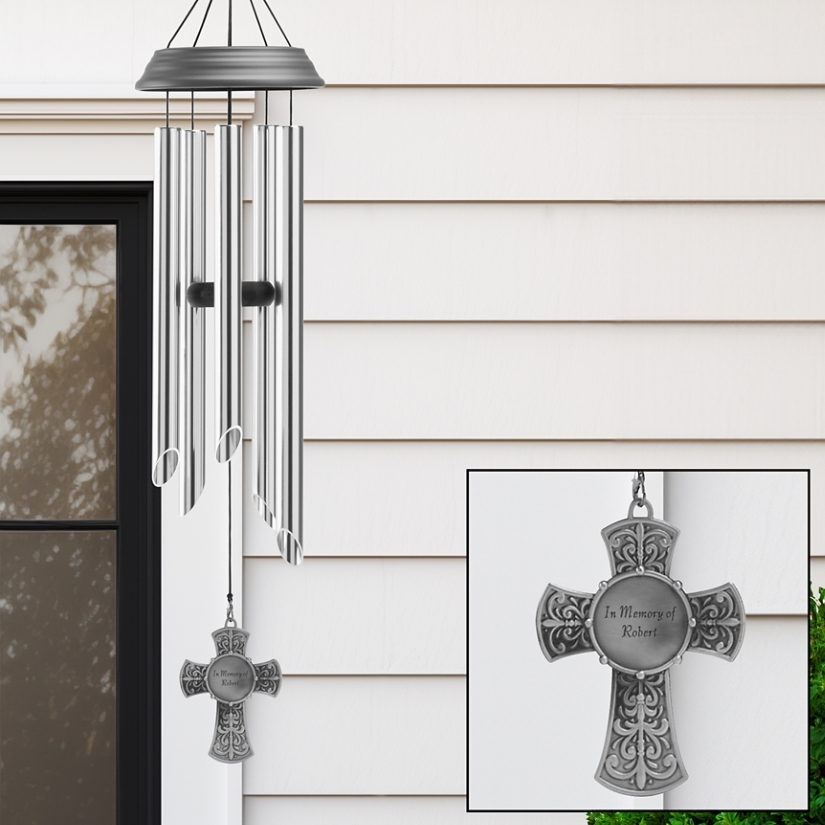 Amazing Grace Sympathy Wind Chime | Personal Creations