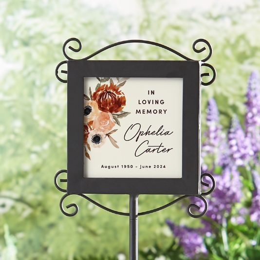 Blooms With Love Memorial Garden Stake | Personal Creations