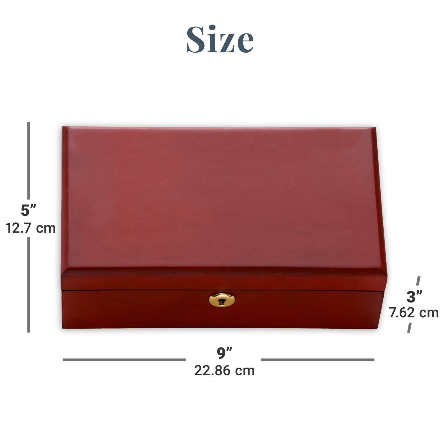 Engraved Wooden Valet Keepsake Box | Personal Creations