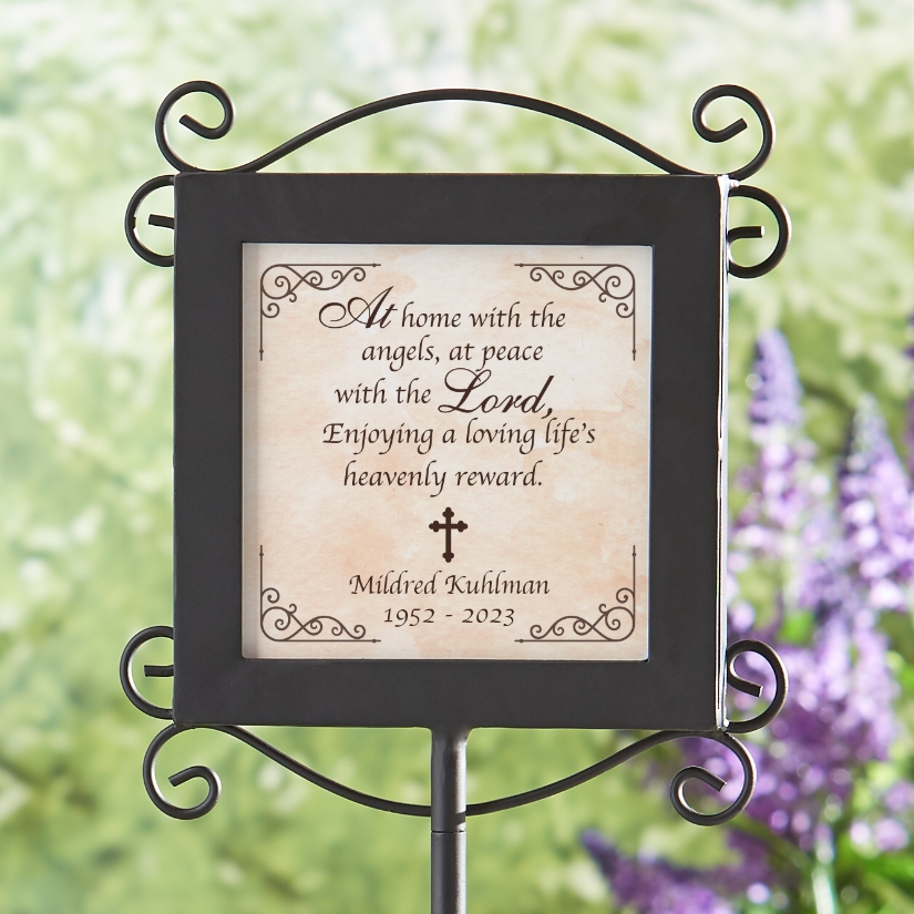With the Lord Memorial Garden Stake | Legacy Lane