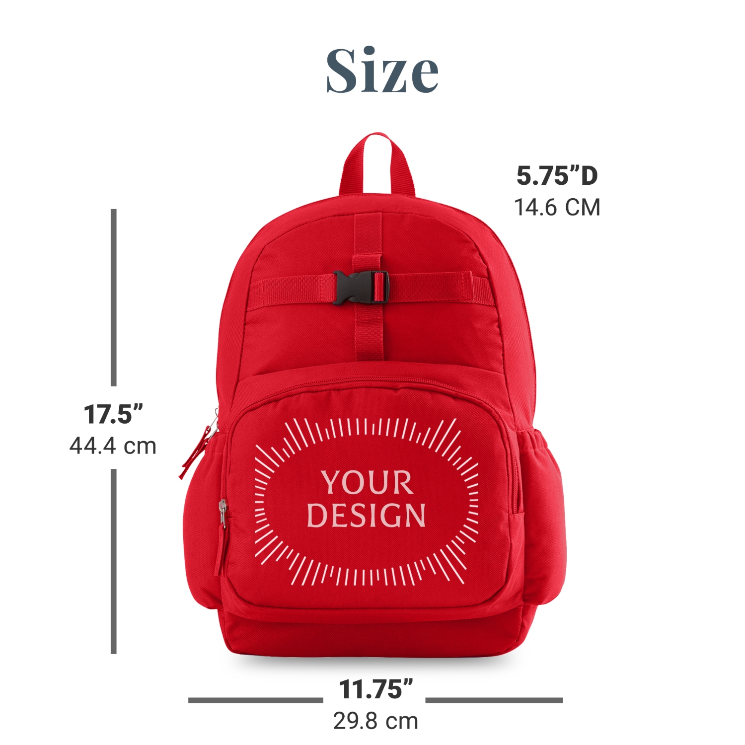 Athletic Red Personalized Backpack Collection at Gifts.com