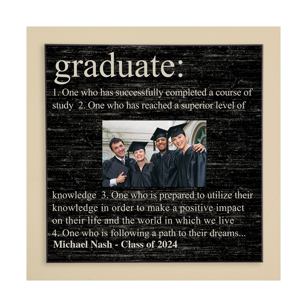 Graduation Definition Frame | Personal Creations