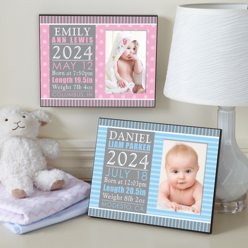 Cherished Baby Details Personalized Frame at Gifts.com