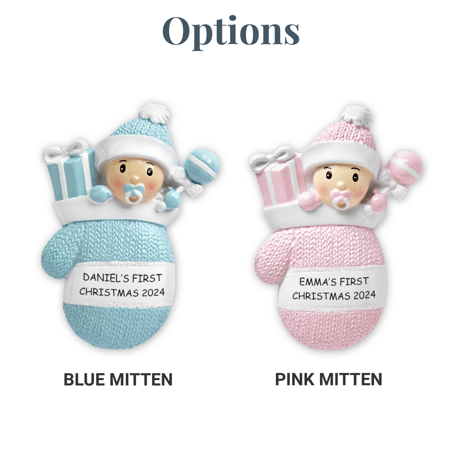 Baby Mitten Ornament | Personal Creations