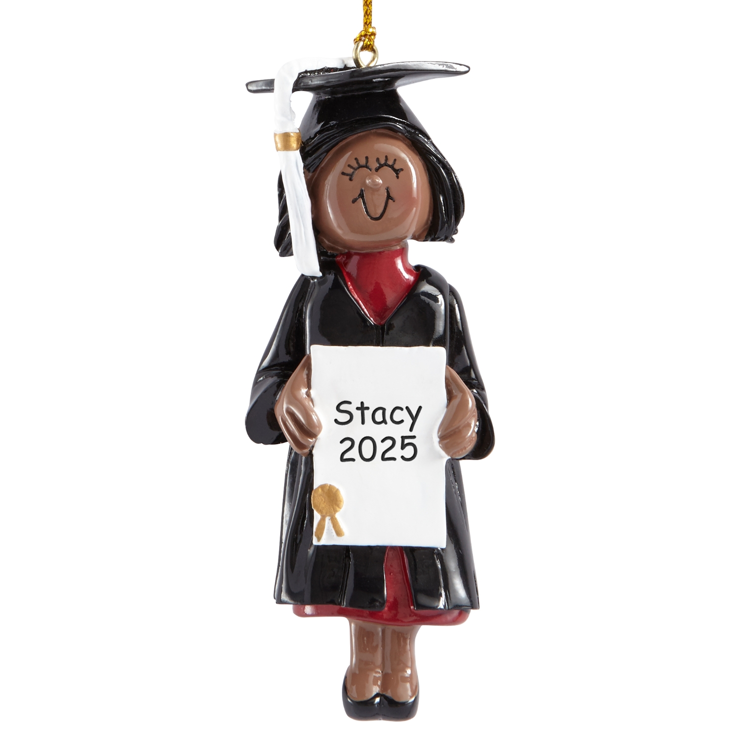 Graduate Ornament-Female-African American at Gifts.com