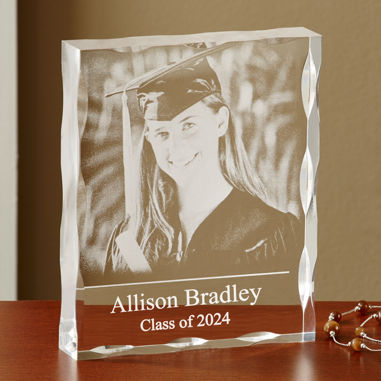 Graduation Momento Personalized Photo Block at Gifts.com