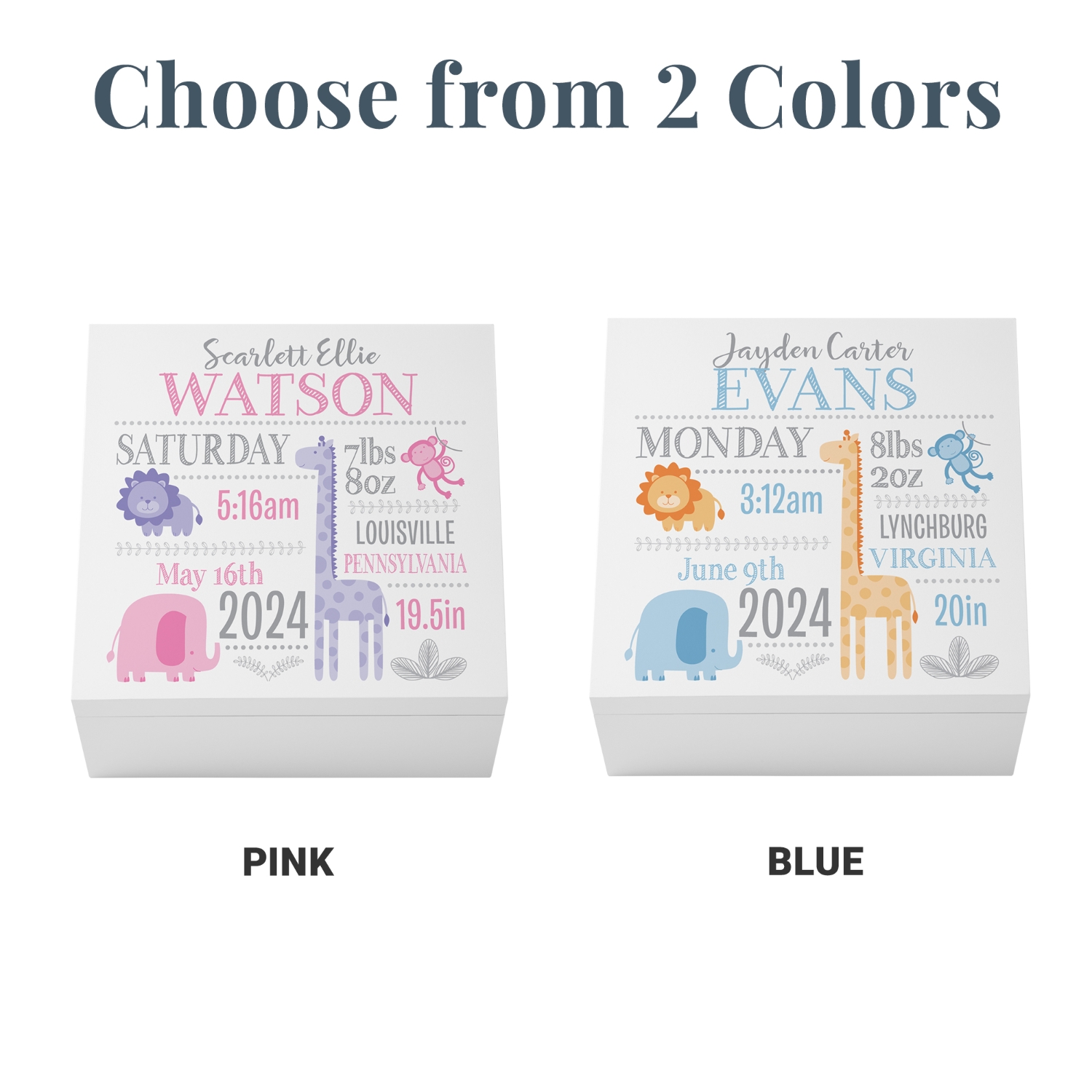 Baby's First Keepsake Box | Personal Creations