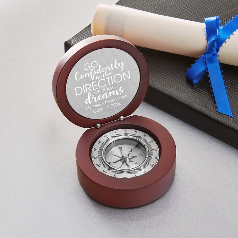 Find Your Way Graduation Compass | Personal Creations