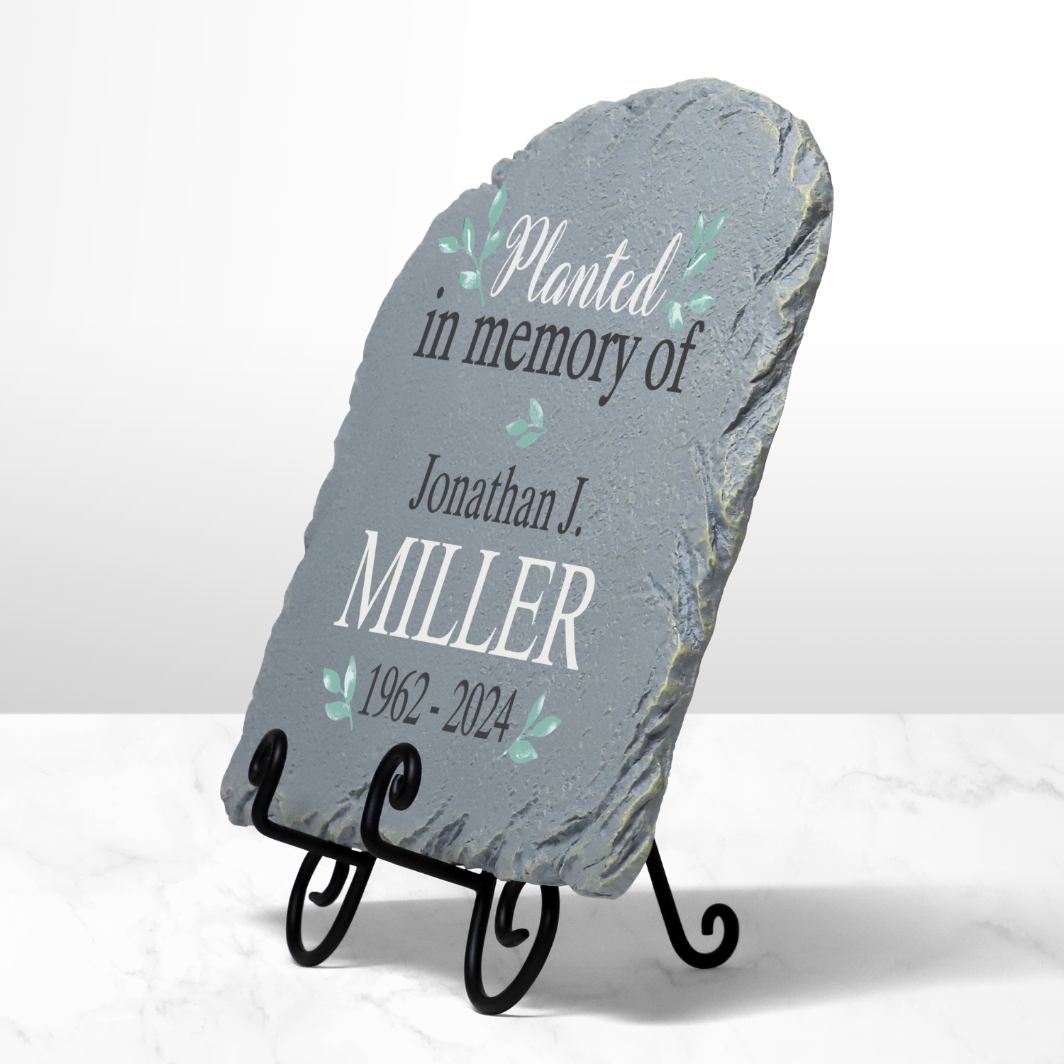 Planted In Love Memorial Garden Stone | Personal Creations
