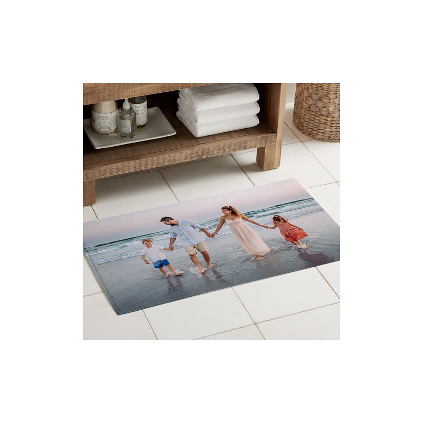 Picture-Perfect Photo Bath Mat | Personal Creations