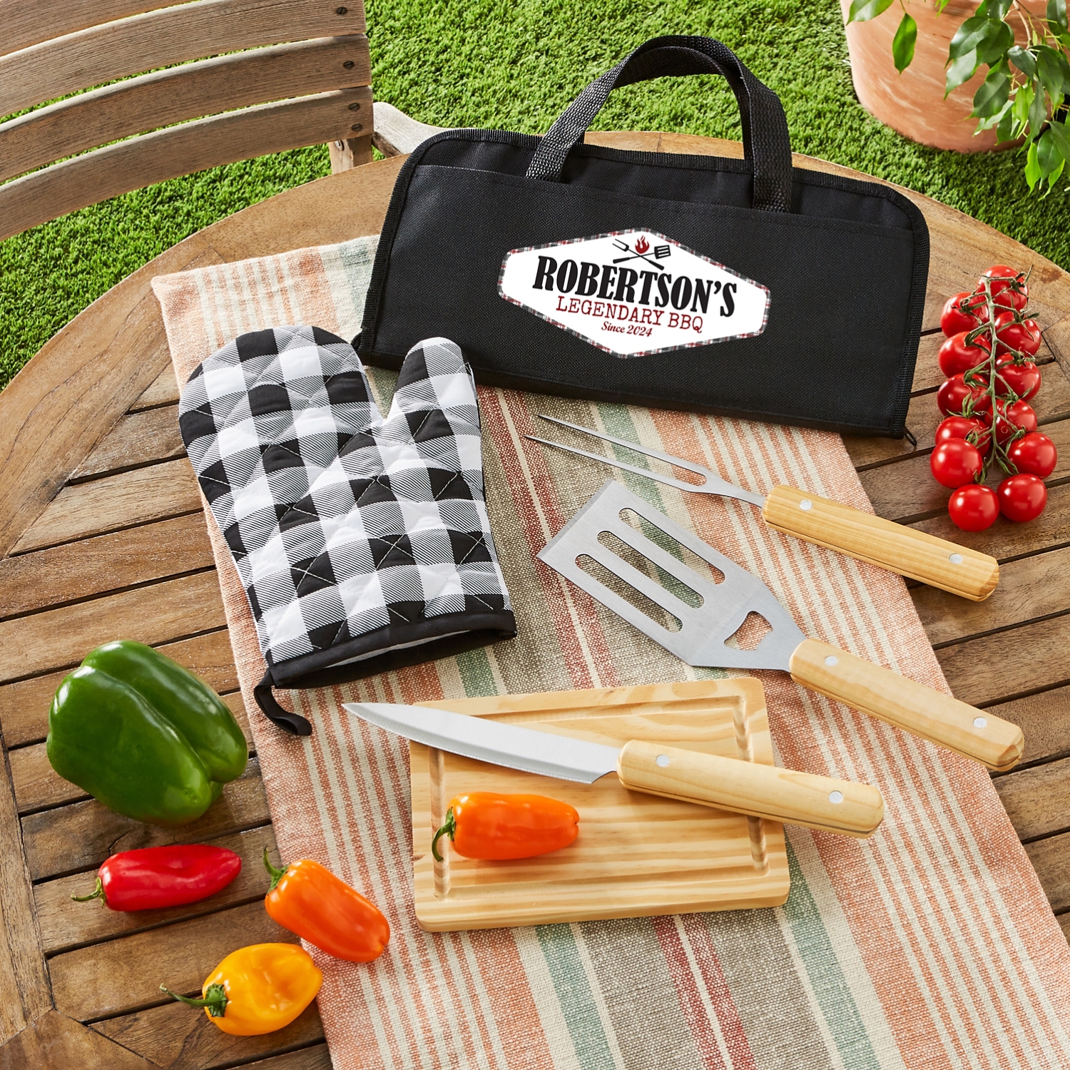 BBQ Crew 5 Piece Tool Set | Personal Creations