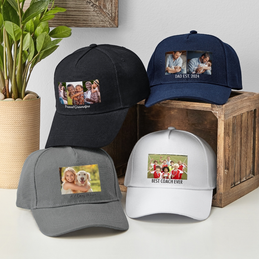 Design Your Own Personalized Photo Cap at Gifts.com