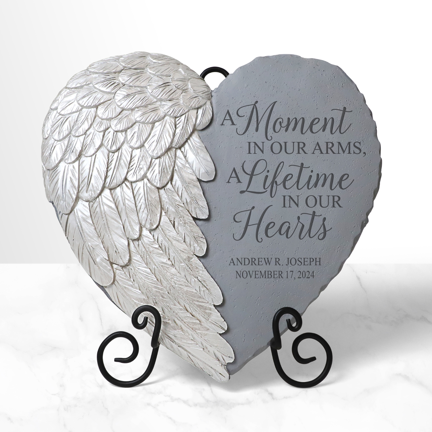 Tranquil Moments Personalized Sympathy Garden Stone at Gifts.com