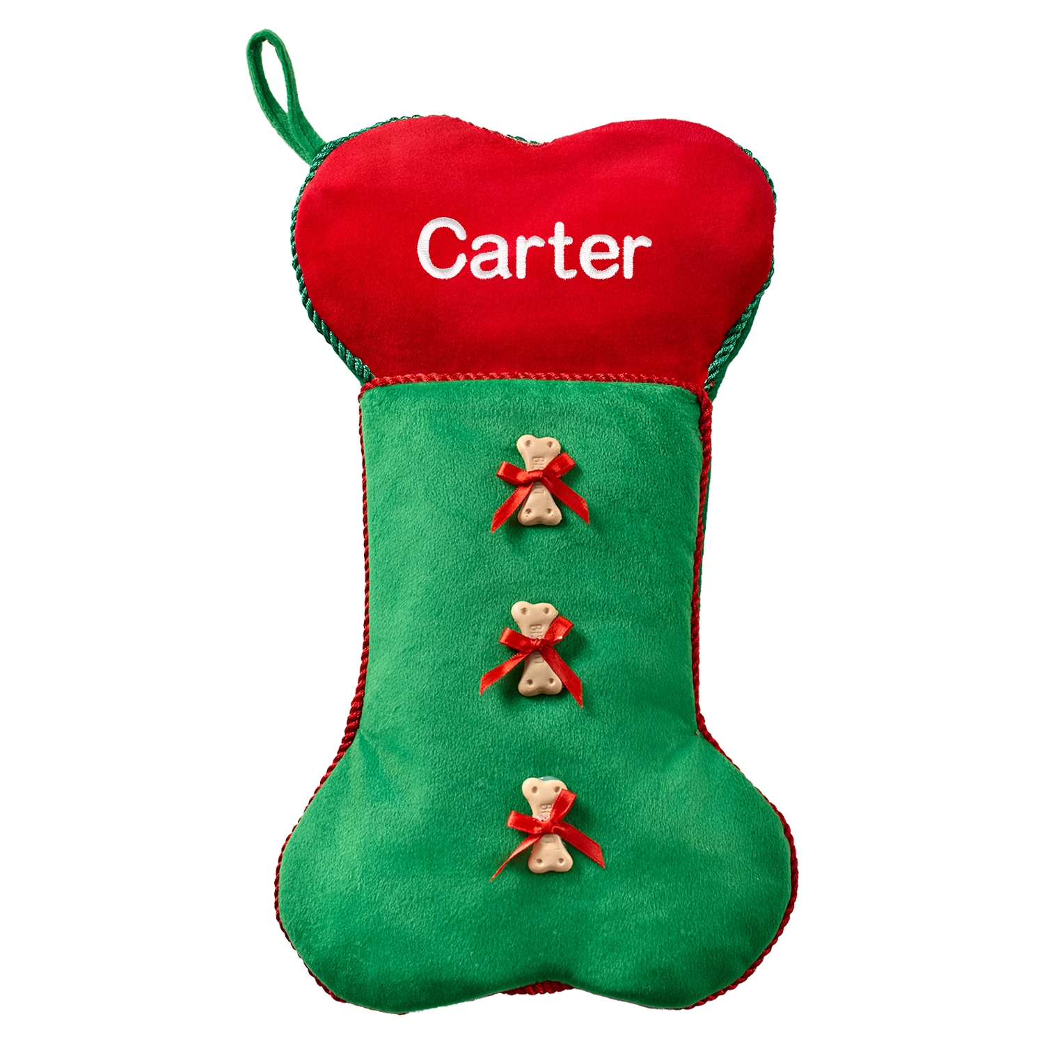 Pet Stocking - Bone - Sans Serif at Gifts.com