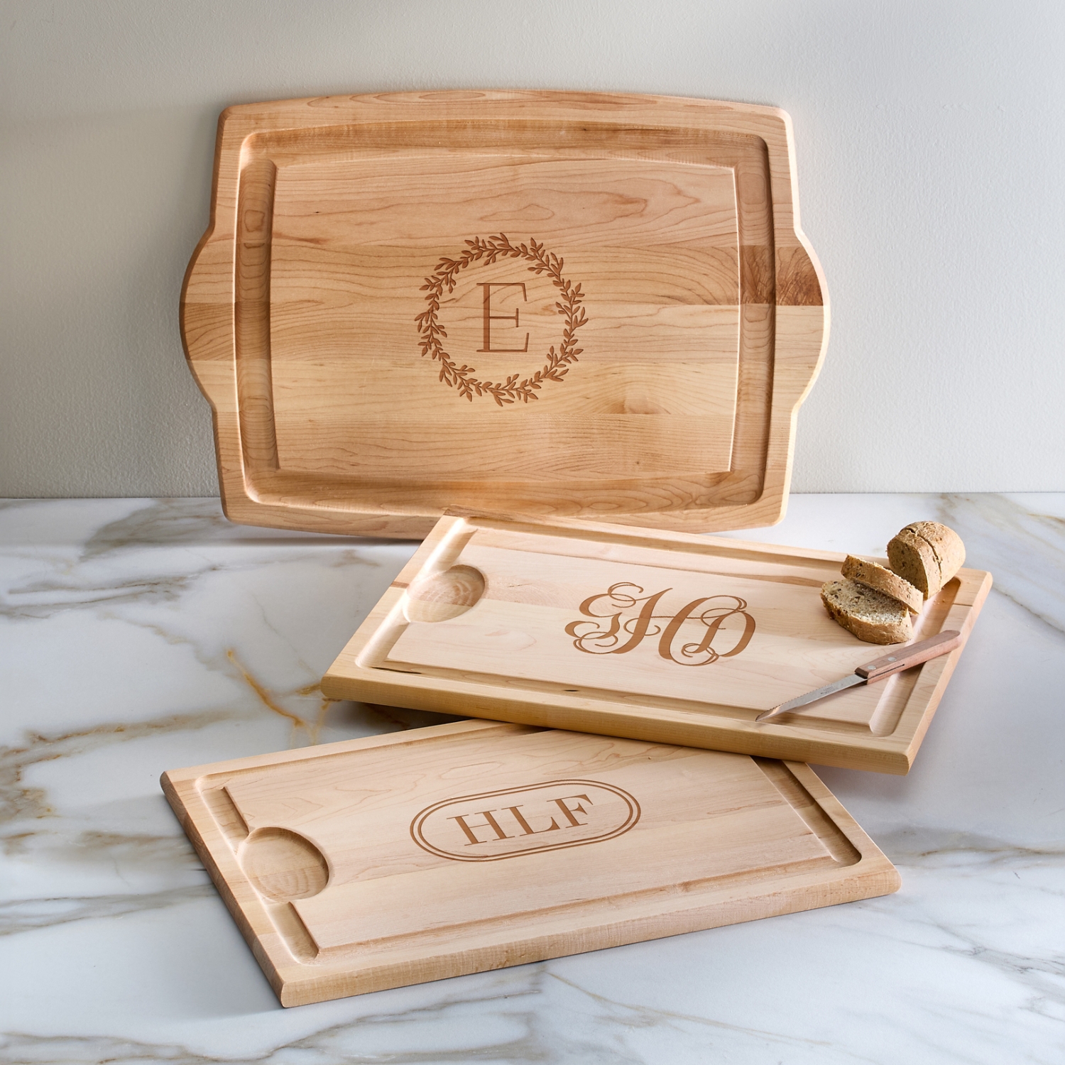 Specialty Style Maple Wood Cutting Board | Personal Creations