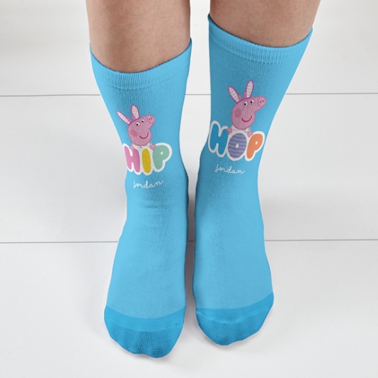 Peppa Pig Hip Hop Hooray Socks | Personal Creations