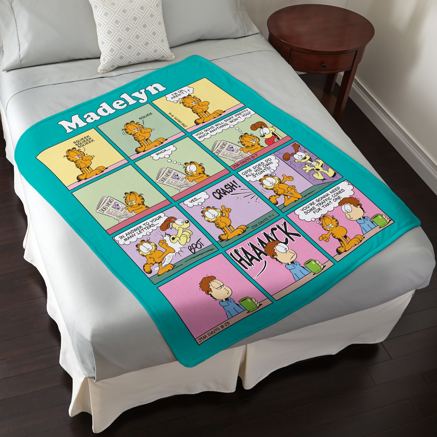 GARFIELD® Comic Strips Plush Blanket | Personal Creations