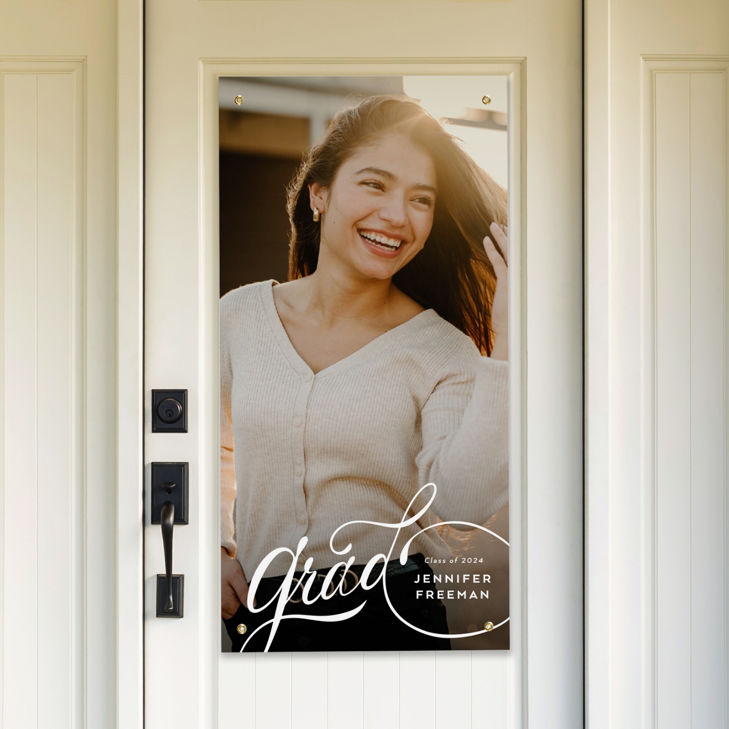 Top of the Class Graduation Photo Banner at Gifts.com