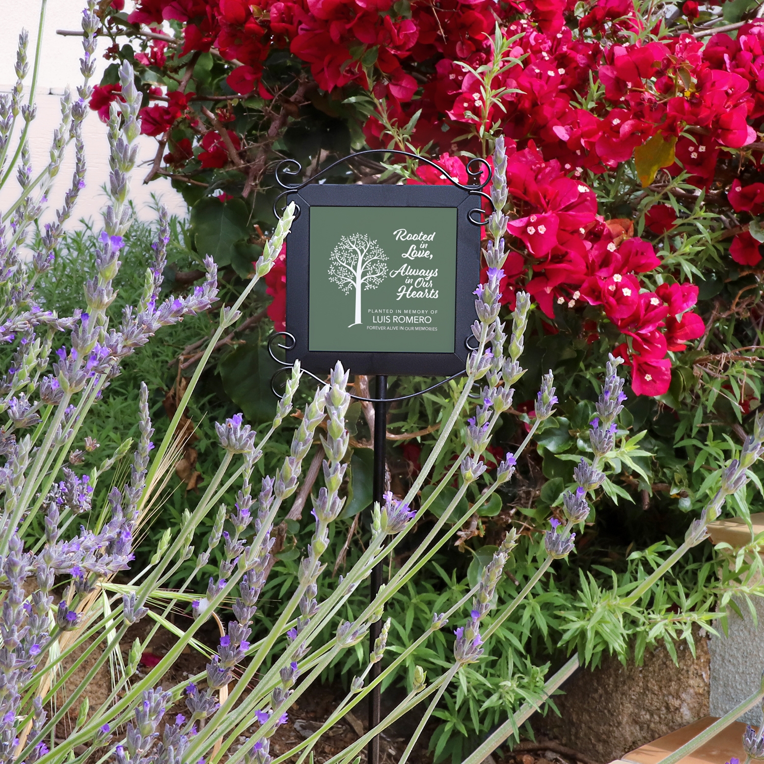 Rooted In Love Memorial Garden Stake | Personal Creations