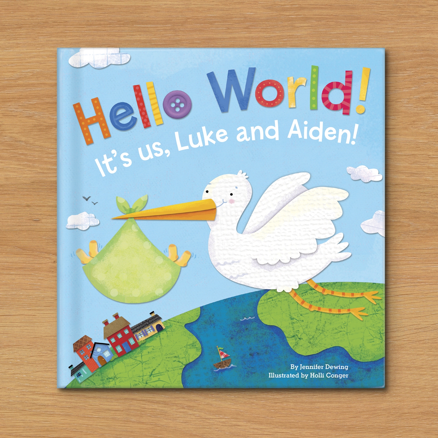 i See Me Hello World Personalized Board Book