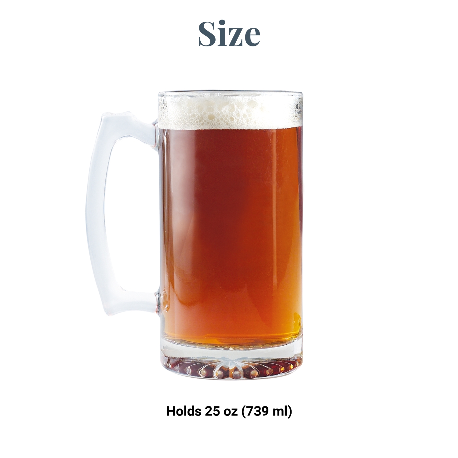 Celebration Banner Oversized Beer Mug | Personal Creations