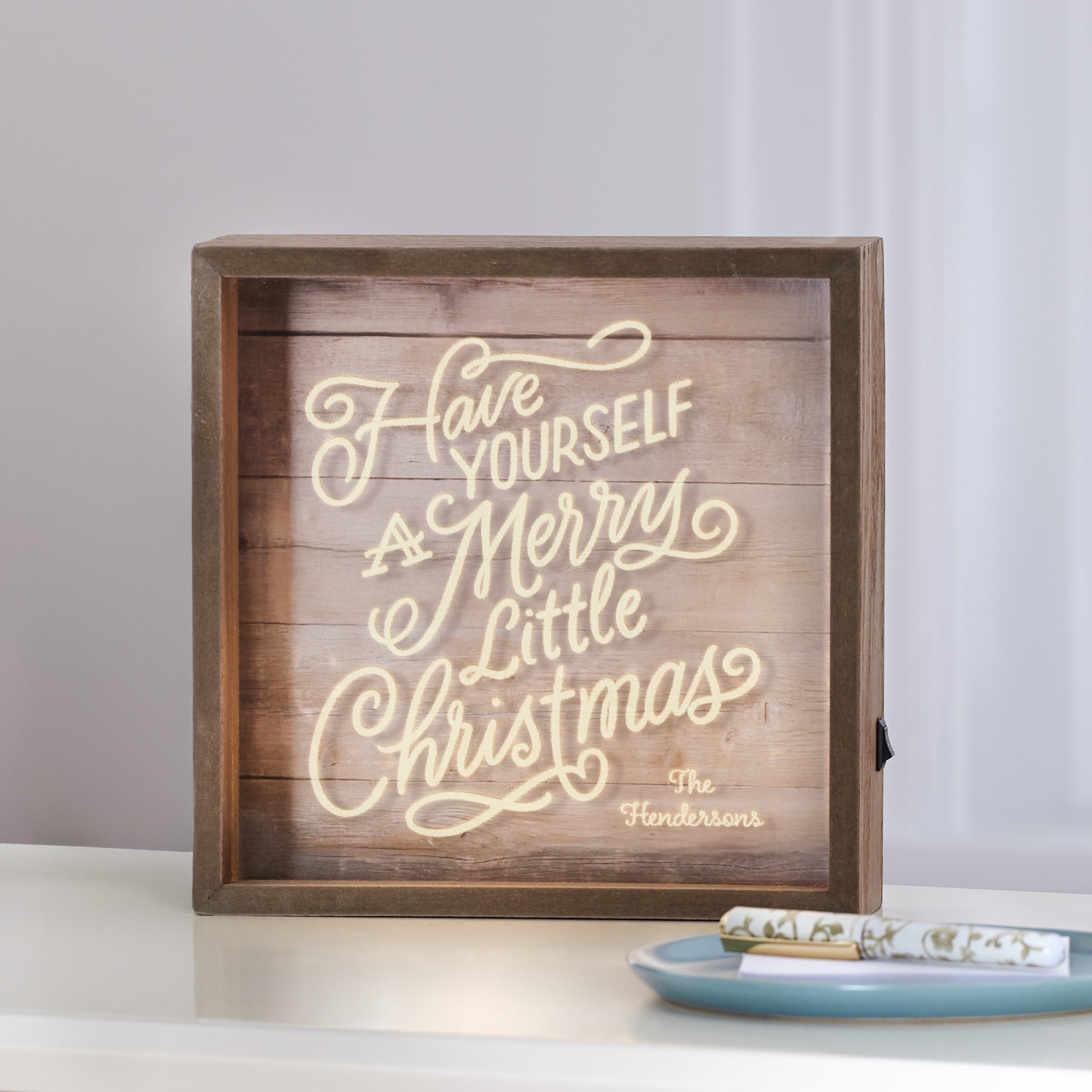 Holiday Glow Light Box at Gifts.com